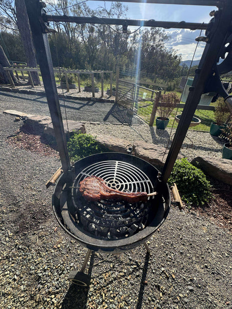 Santa Maria Weber Grill Attachment for Weber Kettle | Smokey BBQ Bits